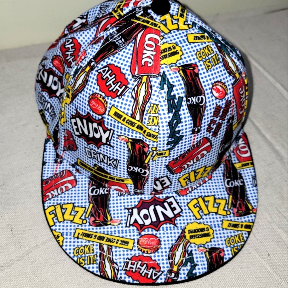 Rare Coca Cola Coke Cap Hat - Classic Collectors Adve… - Gem
